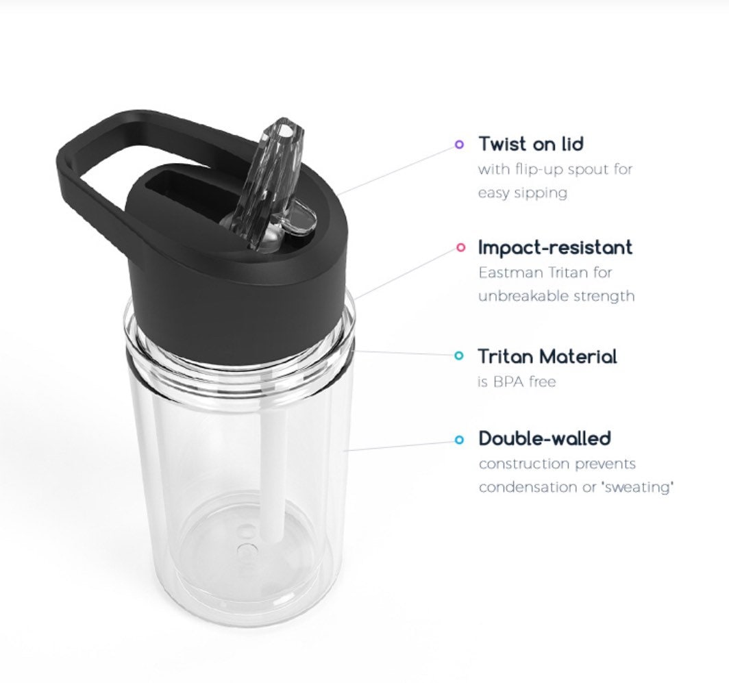 Fox Water Bottle Kids Water Bottle Custom Water Bottle | Etsy