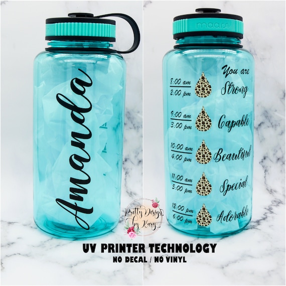 Motivational Water Bottle Custom Water Bottle Water Bottle - Etsy