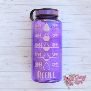 Personalize Water Bottle Water Bottle Track Drink Your Water ...