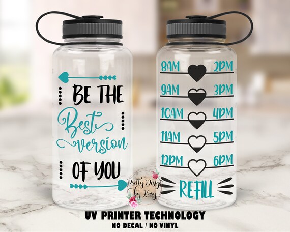 Personalize Water Bottle Motivation Water Bottle Water - Etsy