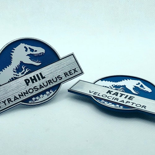 Jurassic Park / World Ranger ID Badge Name Tag Prop for - Etsy