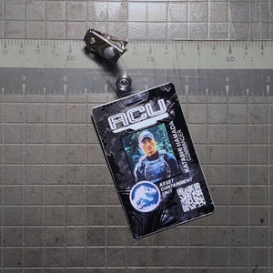 Jurassic World ACU Custom Photo ID Badge - Etsy