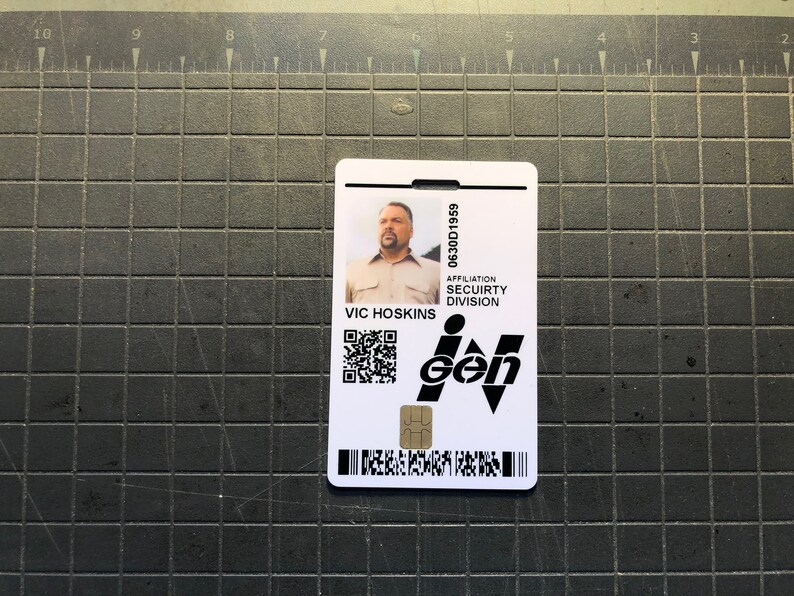 Jurassic World Ingen Security Custom Photo ID Badge | Etsy