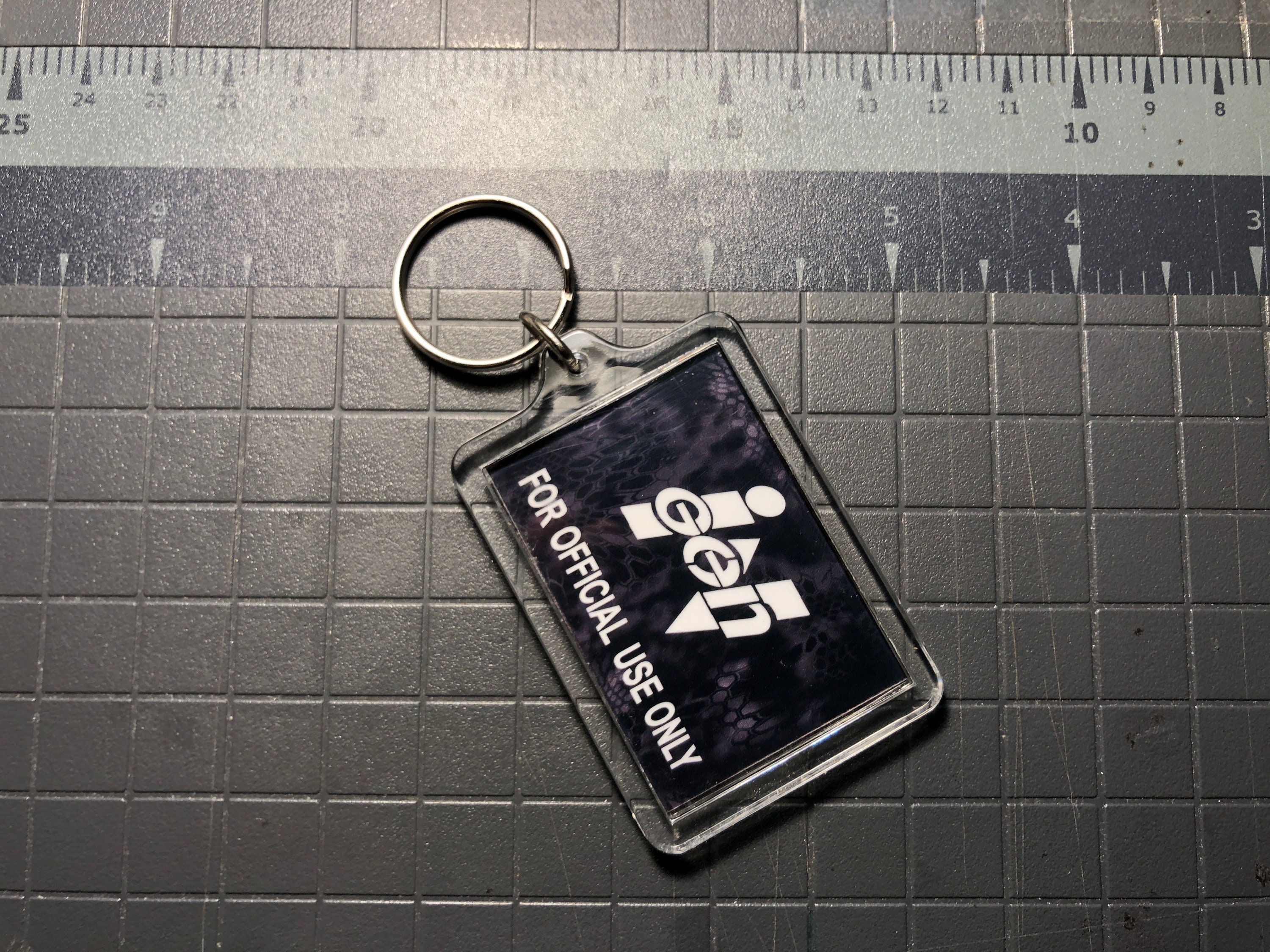 Jurassic World ACU Keychain | Etsy