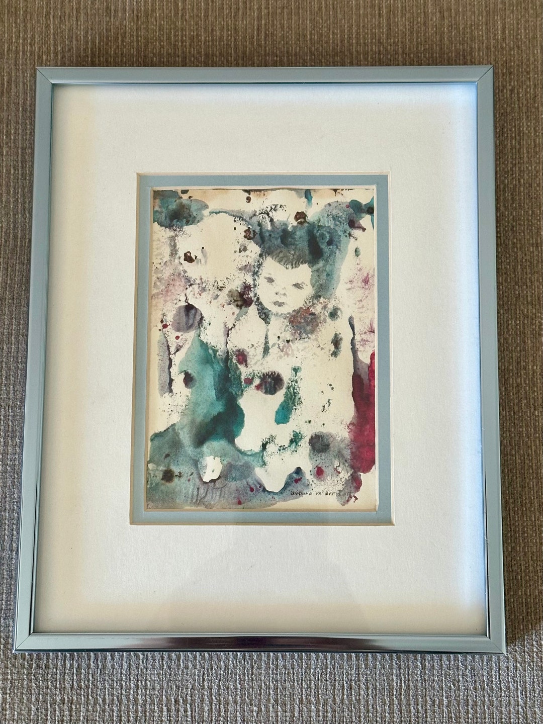 Multi Media Framed Abstract Fine Art by Barbara A. Mcdermott - Etsy