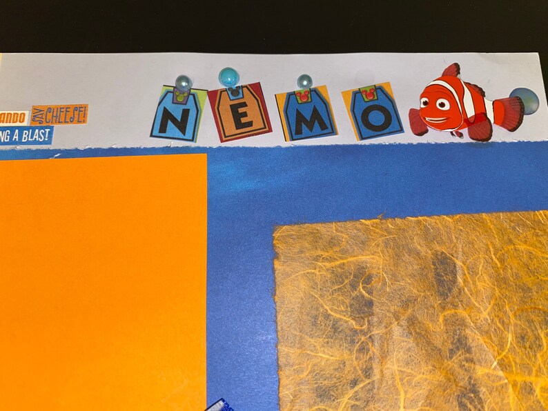 Nemo/ Finding Nemo Florida Vacation Premade 12x12 Page - Etsy