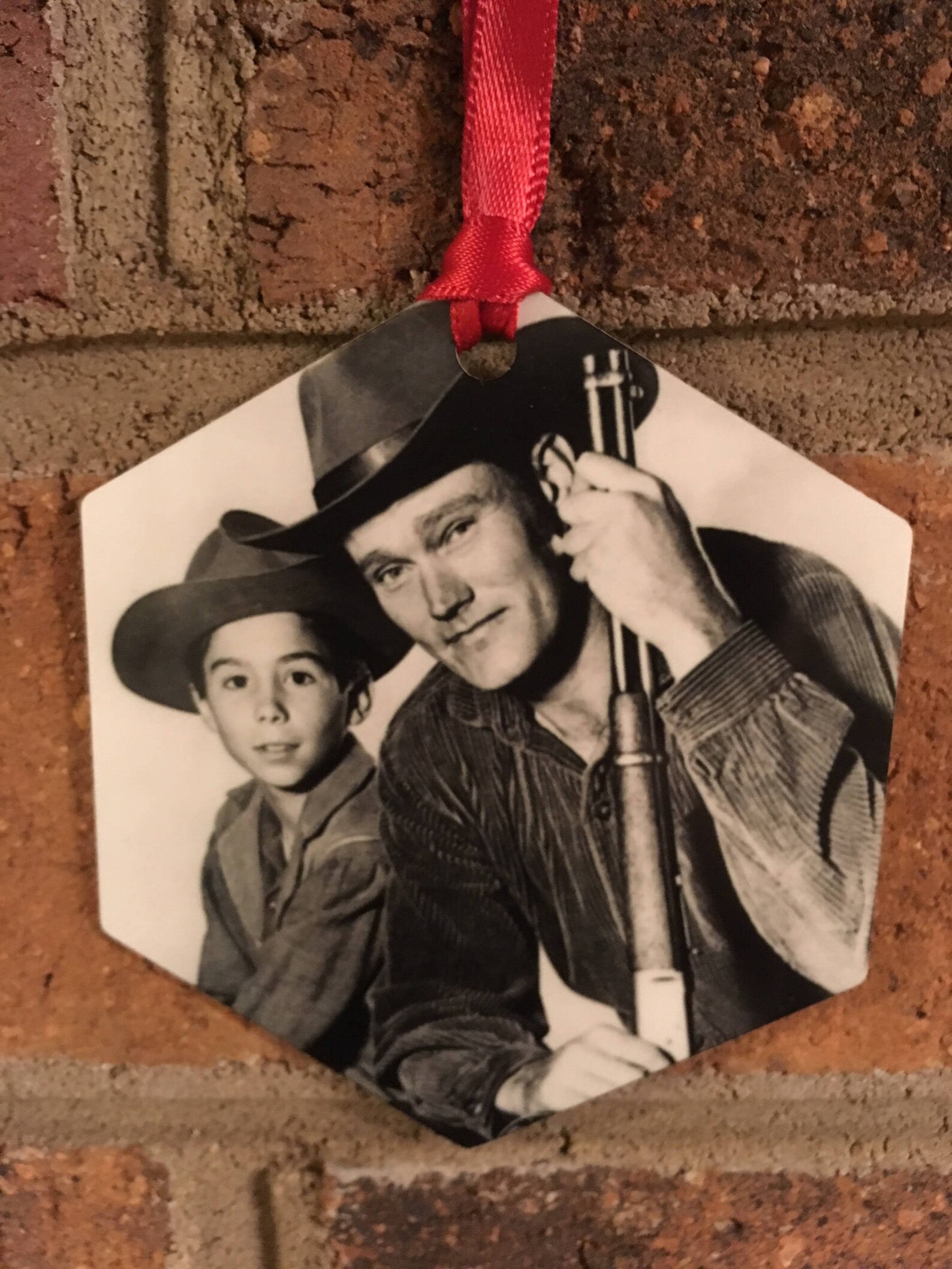 The Rifleman Lucas McCain Mark McCain Ornement de Noël en | Etsy