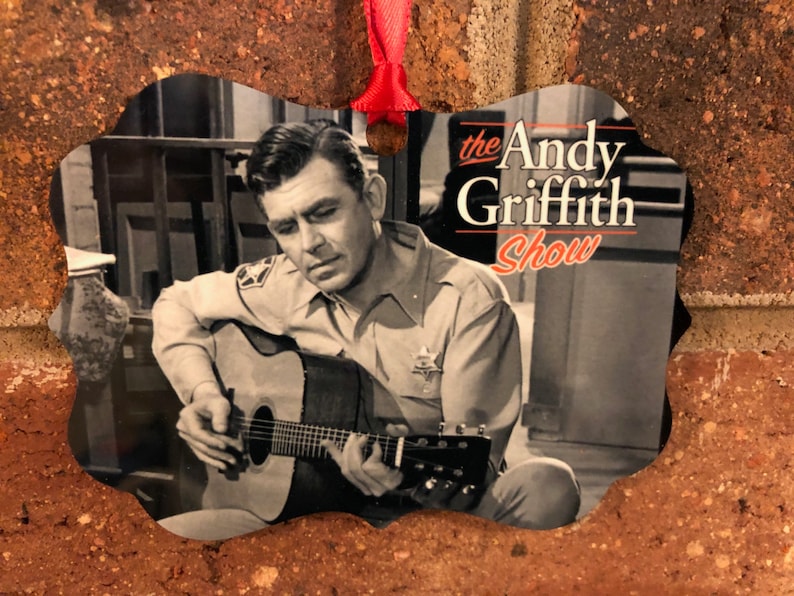The Andy Griffith Show Aluminum Christmas Ornament Andy Taylor | Etsy