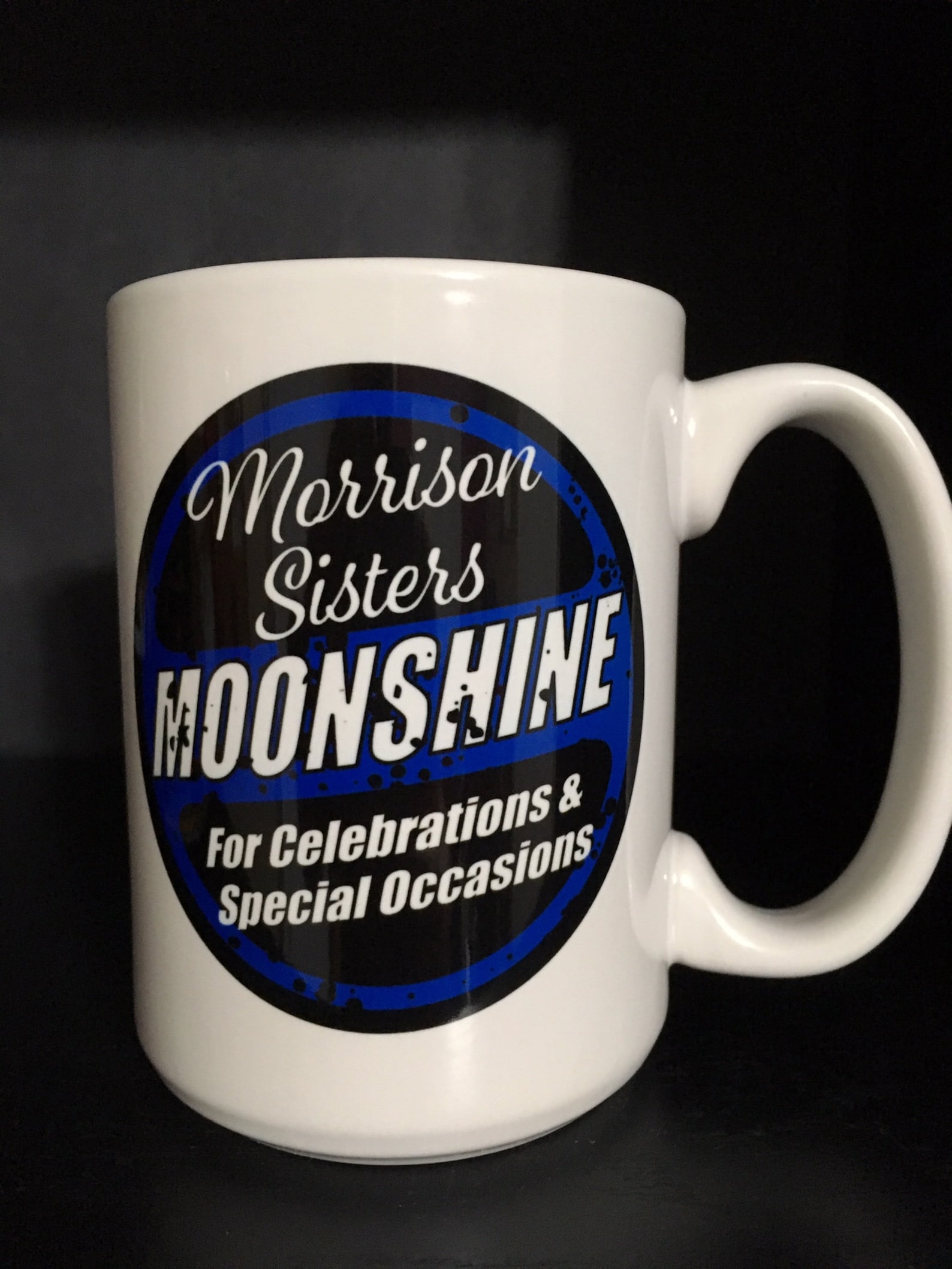 Morrison Sisters Moonshine - 15 Oz Ceramic Mug - Inspired by the Andy ...