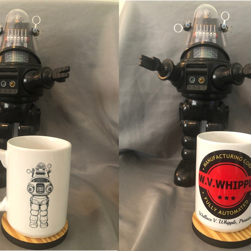 Robot Mug - Etsy