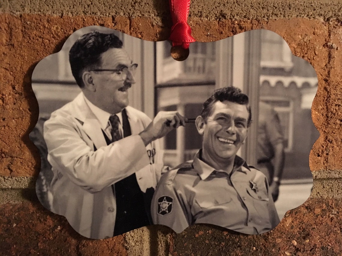 The Andy Griffith Show Sheriff Andy Taylor & Floyd the Barber - Etsy
