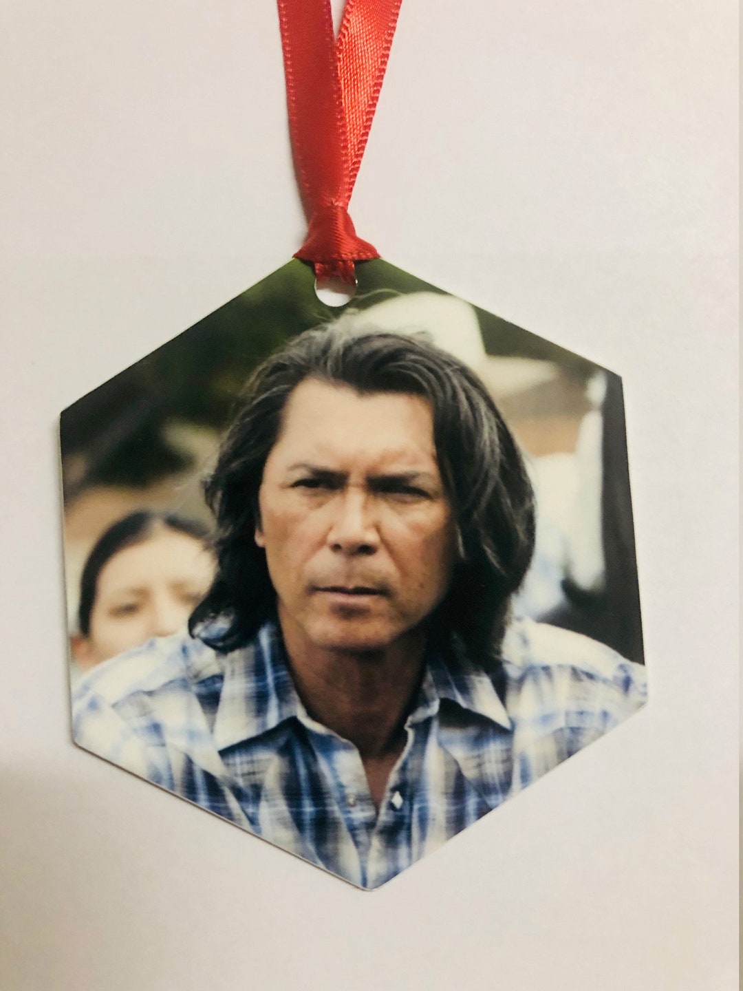 Longmire Henry Standing Bear Red Pony Aluminum Christmas Ornament ...