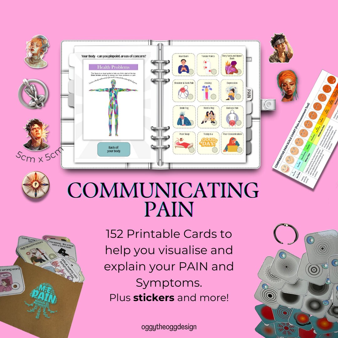 COMMUNICATION Cards for PAIN: Printable Pdfs for Chronic Pain ...