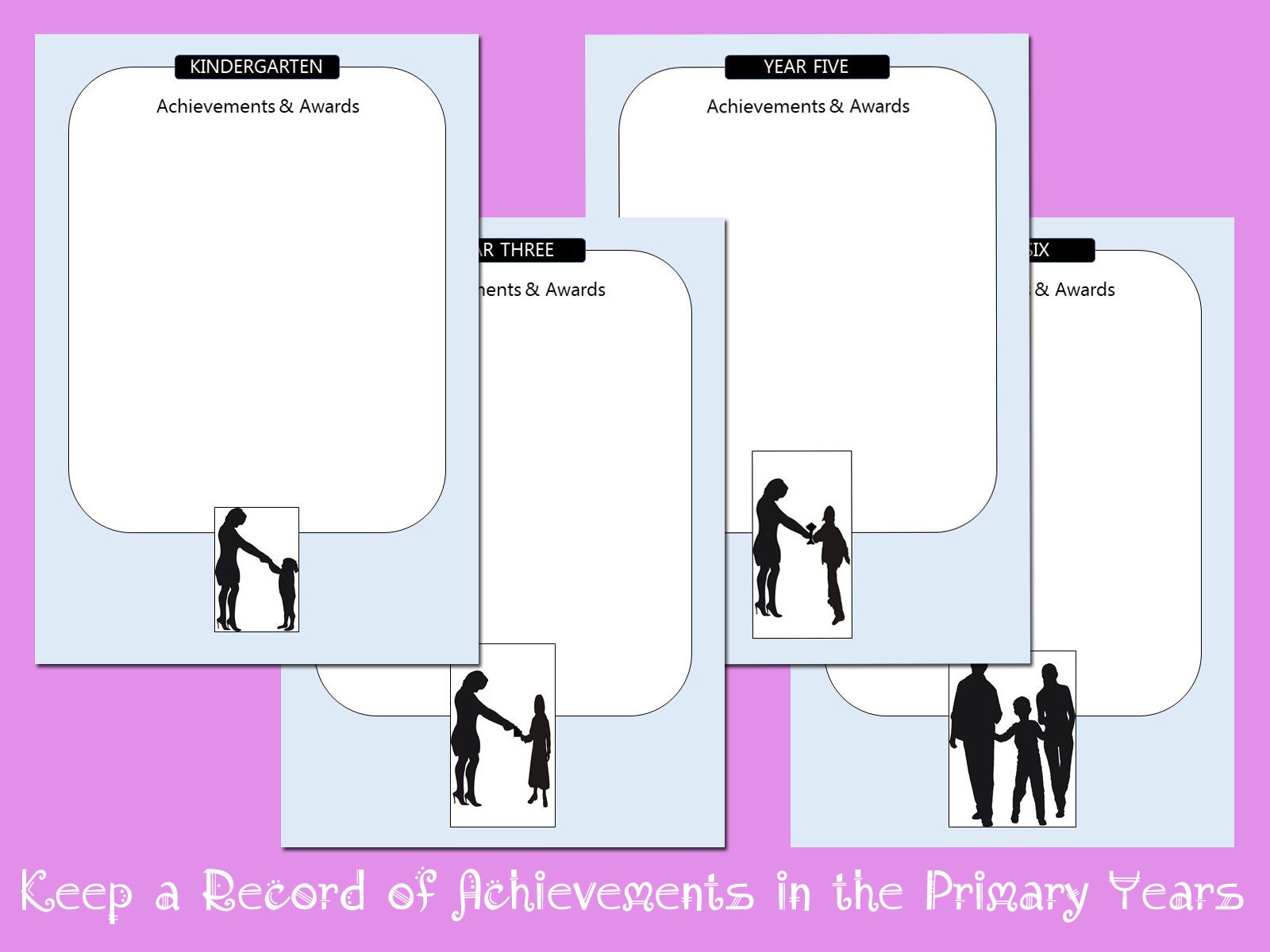 SCHOOL DAYS Memory Book. A Printable Journal Book of Memories. Instant ...