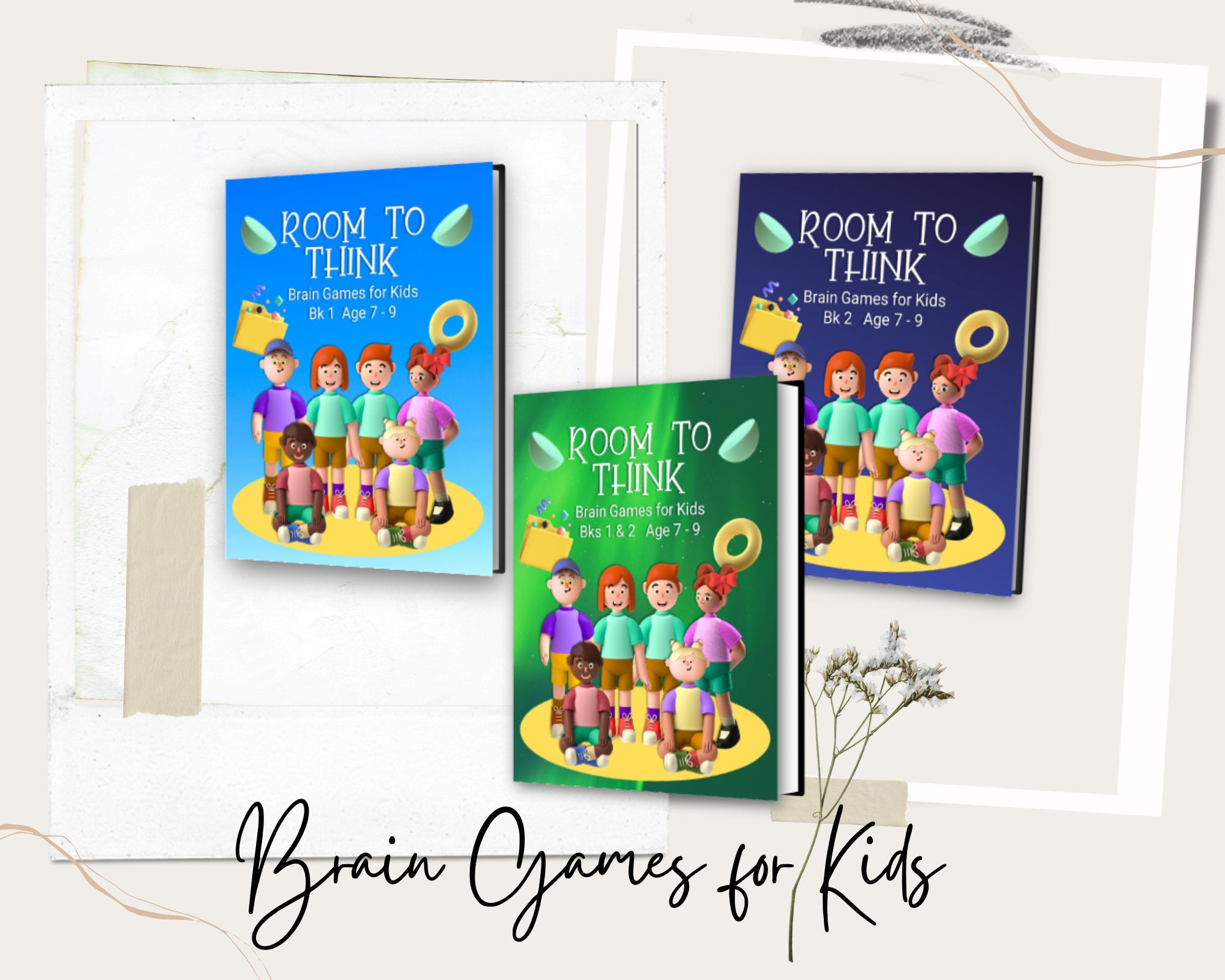 PRINTABLE Activities for Kids 7+, Downloadable Book With Printable ...