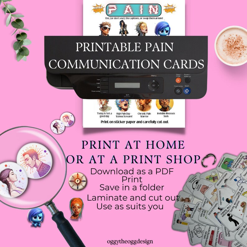 COMMUNICATION Cards for PAIN: Printable Pdfs for Chronic Pain ...
