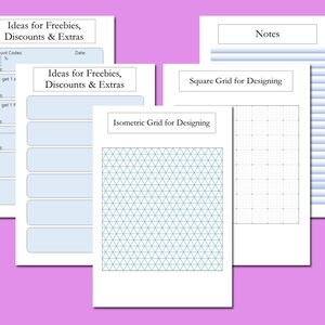 BUSINESS PLANNER: Etsy & Small Business Management; Instant Download ...