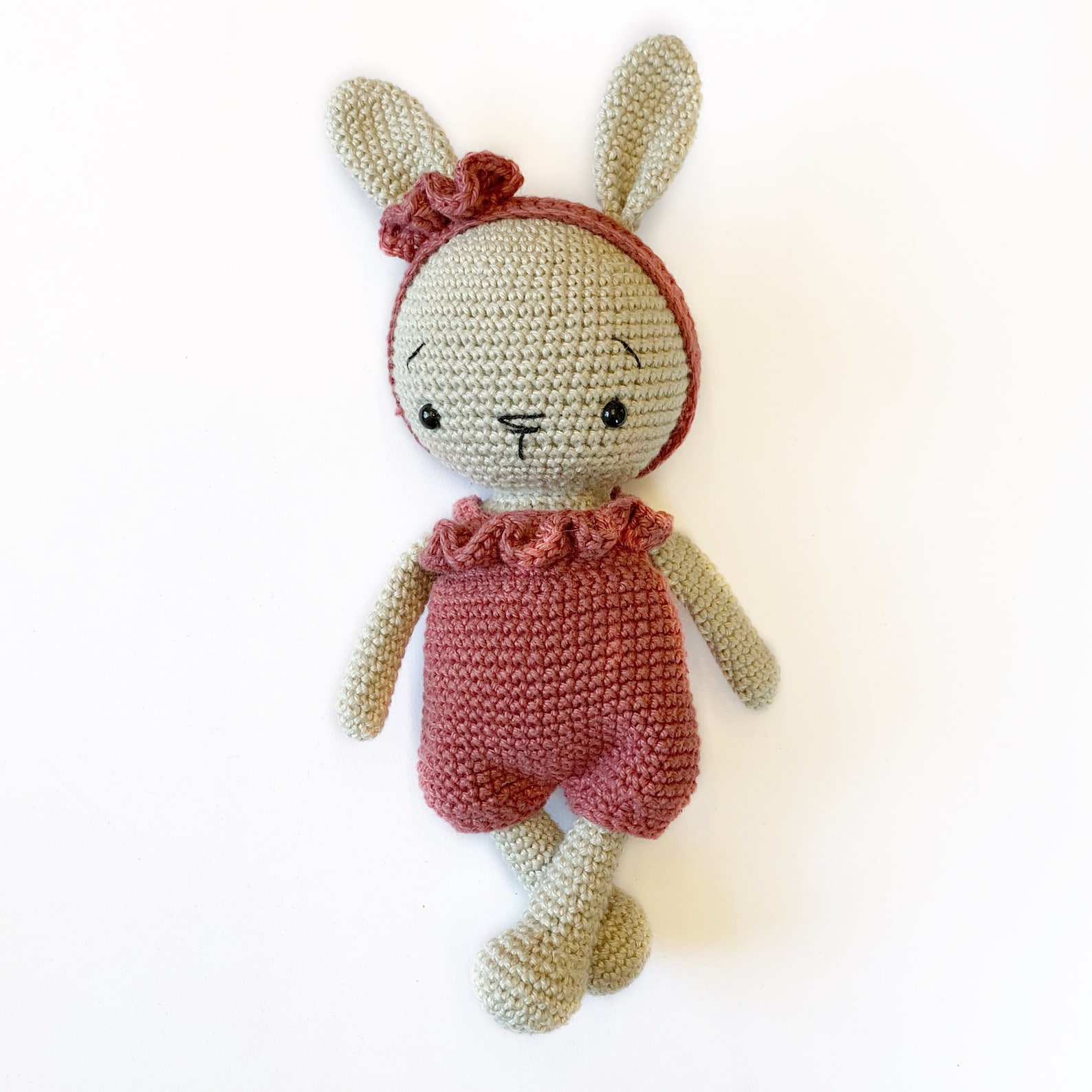 Edith the Little Bunny Amigurumi Crochet PATTERN ONLY Rabbit | Etsy