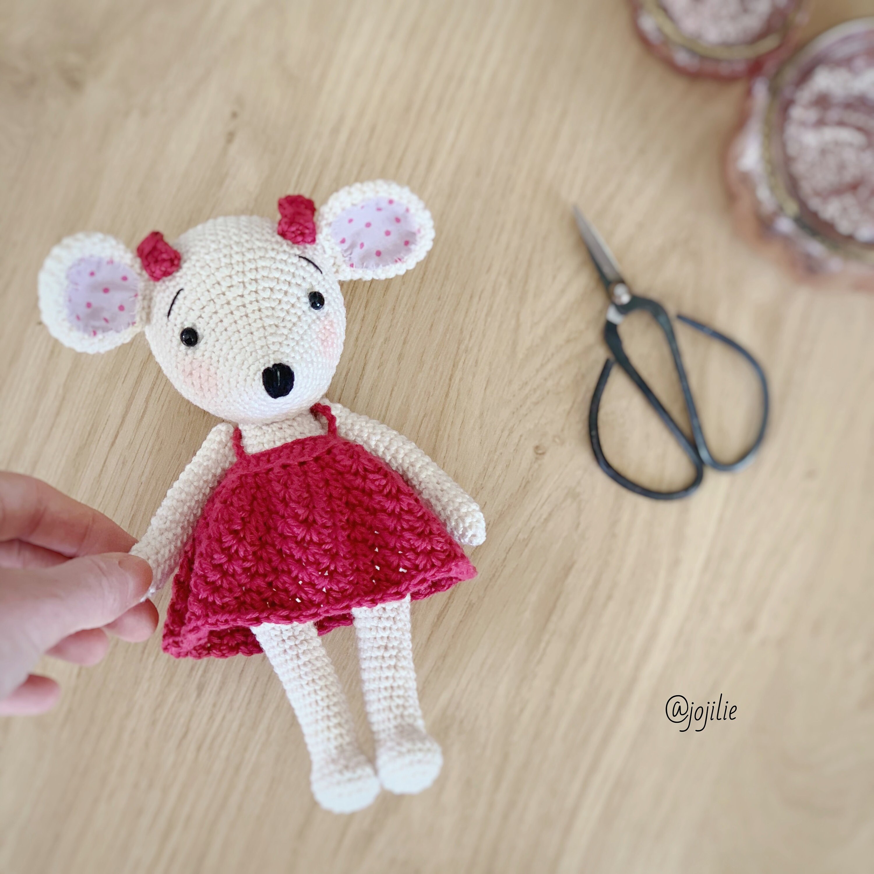 Millie the Mouse PDF Amigurumi Crochet PATTERN ONLY in English ...