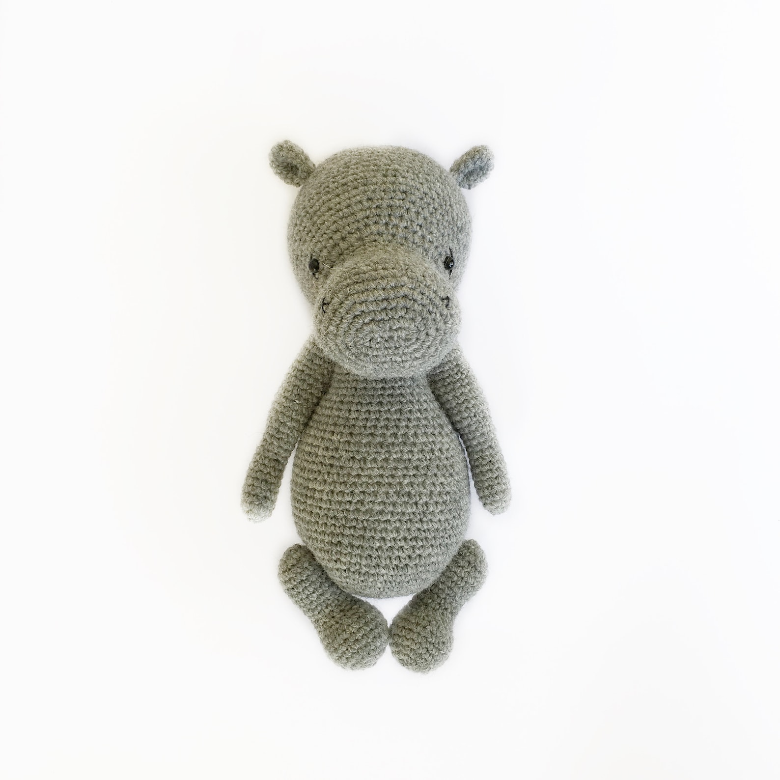 Ruby the Hippo Amigurumi Crochet PATTERN ONLY Handmade Hippo - Etsy