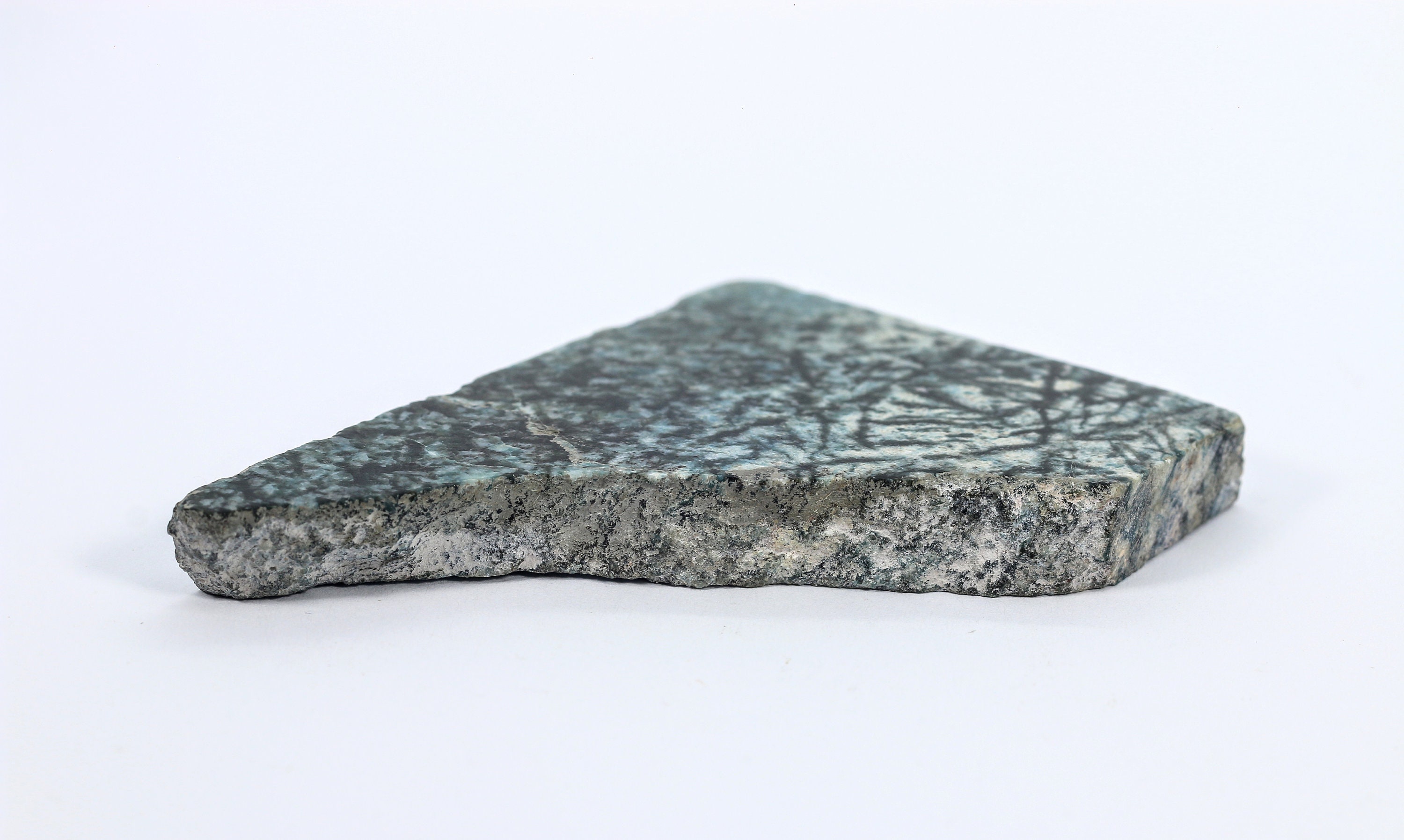 Siberian Blue Jade, Dianite, Natural Rare Specimen blue Nephrite 57 G ...