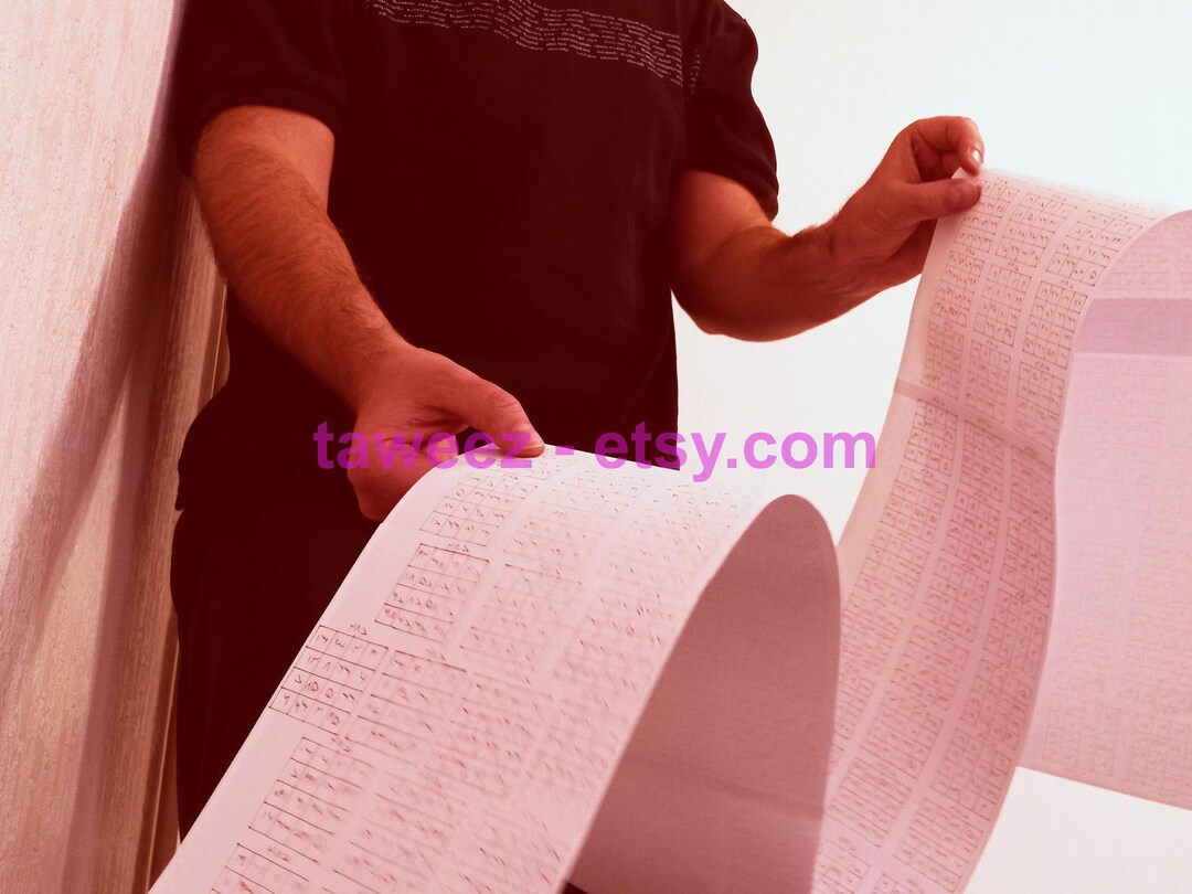 Asma Ul-husna Taweez - Islamic Talisman With 99 Names of Allah - Etsy