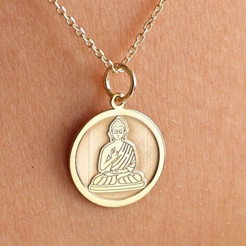 Gold Buddha Coin - Etsy