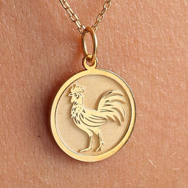 Rooster Pendant - Etsy