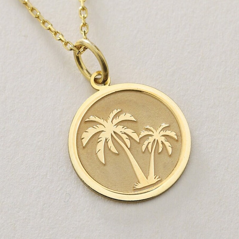 Gold Palm Tree - Etsy
