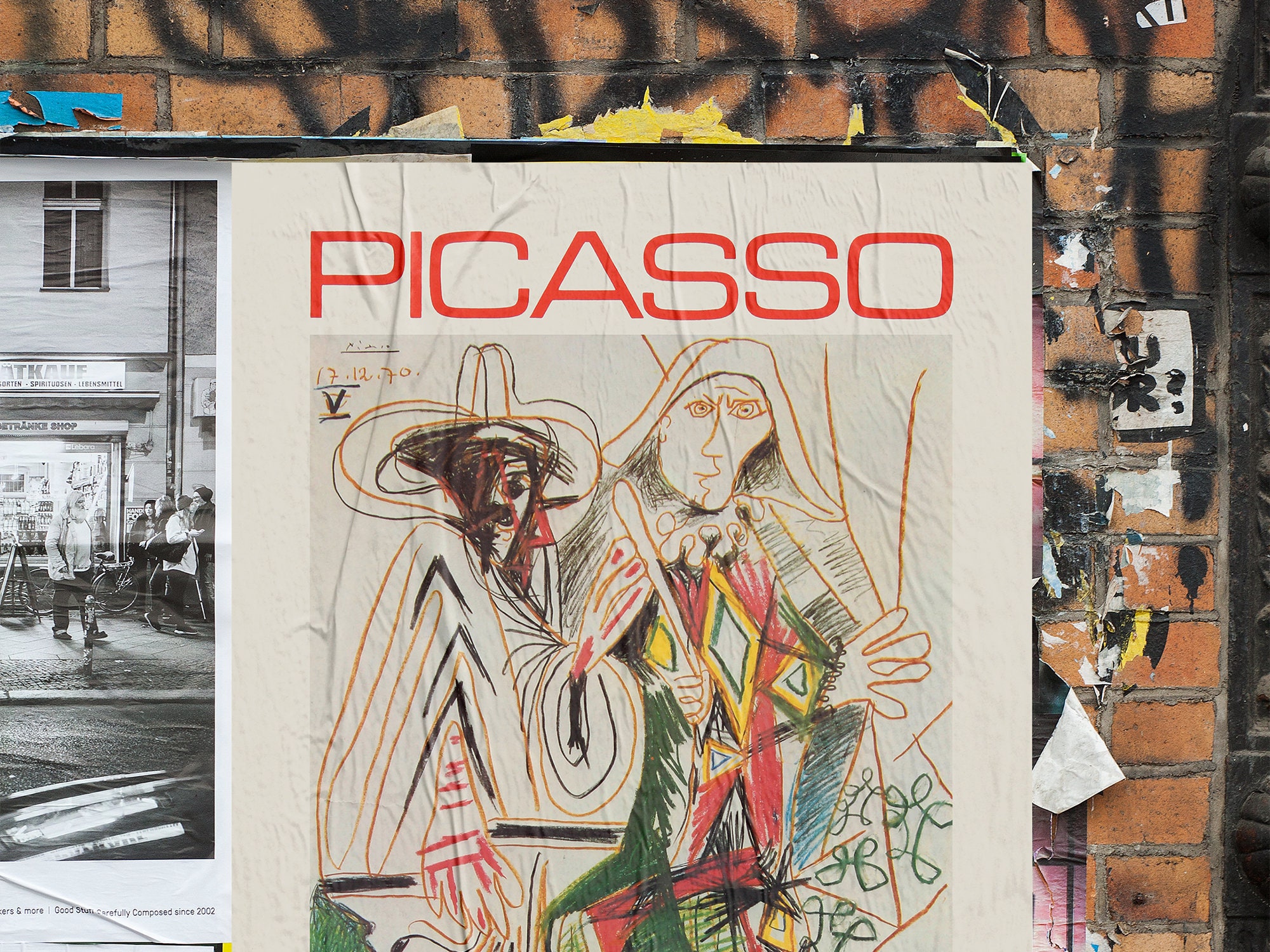 Picasso Exhibition Poster _ Picasso exposition poster – SQPSFS