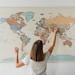 Places You've Been World Map Large Detailed Push Pin - Etsy