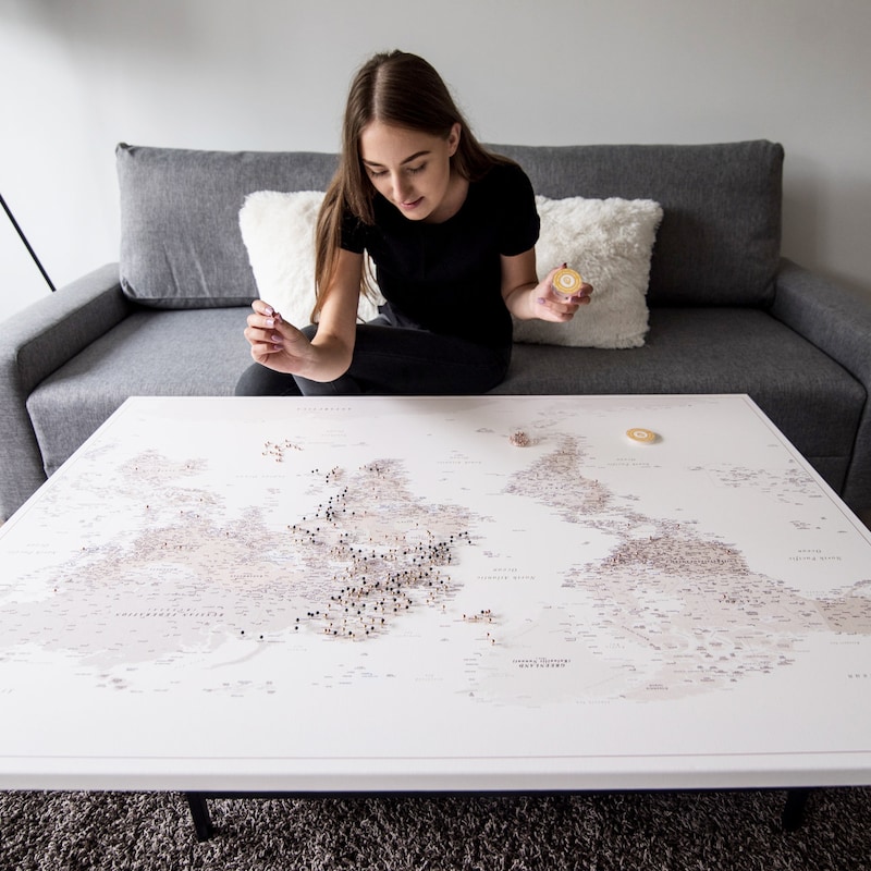 Cork World Map - Etsy