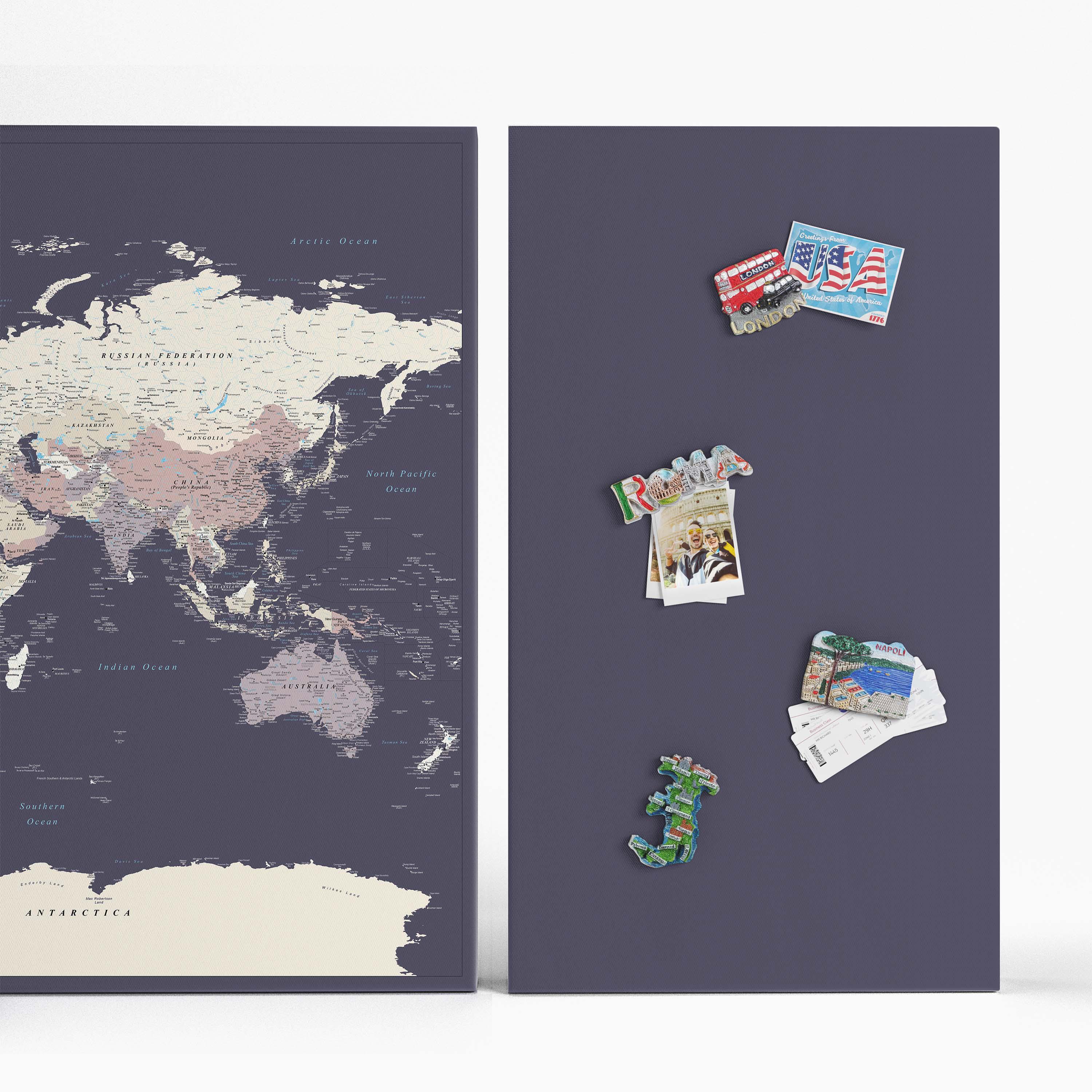 Magnet Souvenir Board or Enamel Pin Display Pin Board, Magnetic Board ...