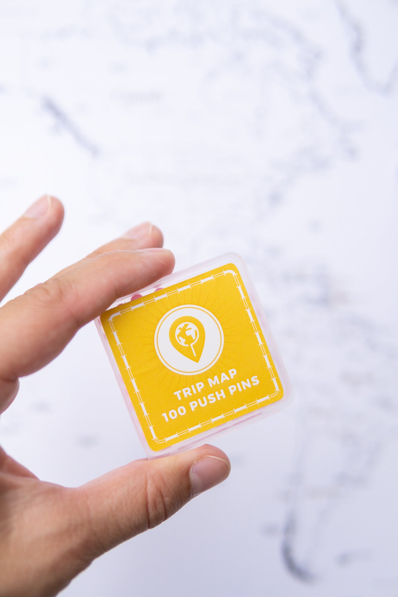 Map Push Pins Dark Green Round Head Tacks With Stainless - Etsy