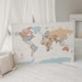 Places You've Been World Map, Large Detailed Push Pin Travel Map ...
