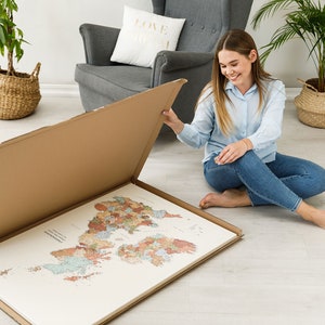 Push Pin UK & Ireland Map With Counties - High Detailed British Islands ...