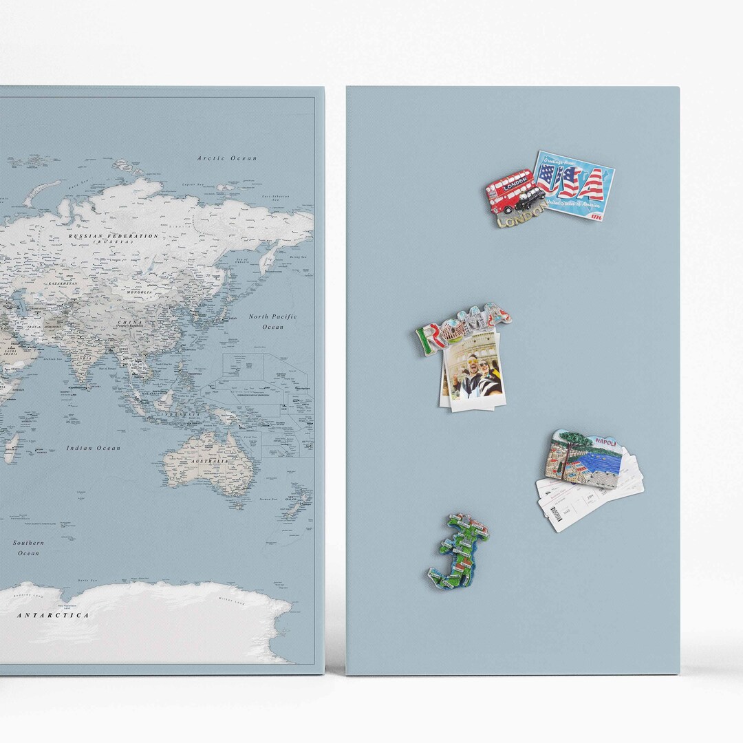 Magnet Board for Travel Magnets or Pin Board, Vacation Souvenir ...