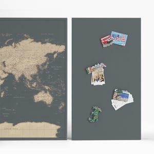 Aesthetic Magnet Collection Board or Photo Pin Board, Magnetic Wall ...