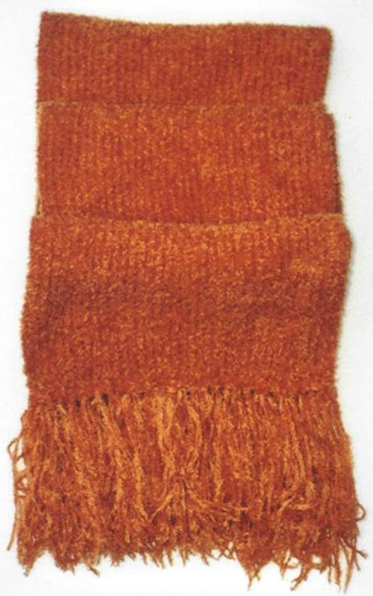 Chenille Scarf Knitting Pattern How to Knit a Lovely Chenille Scarf ...