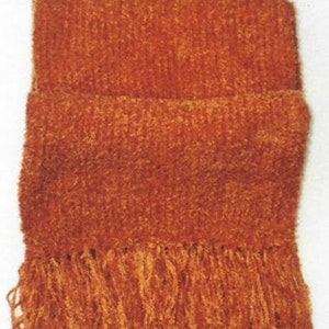 Chenille Scarf Knitting Pattern How to Knit a Lovely Chenille Scarf ...