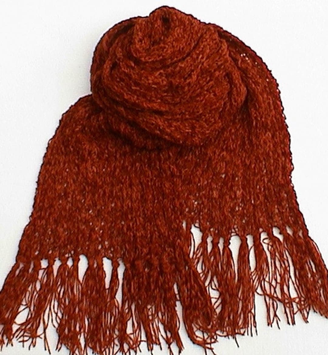 Chenille Scarf Knitting Pattern How to Knit a Lovely Chenille Scarf ...