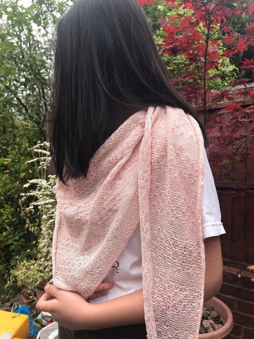Scarf Knitting Pattern Lightweight Summer Knitting Downloadable Easy ...