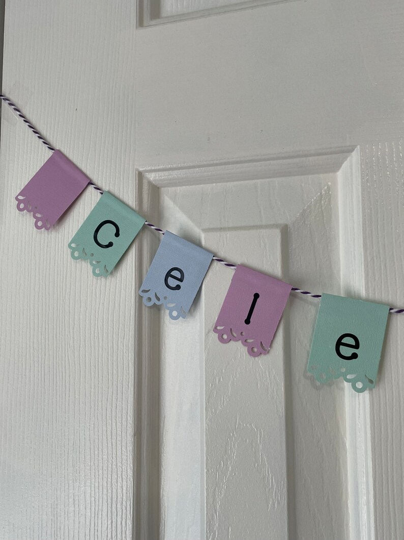 Celebrate Pastel Flag Banner - Etsy