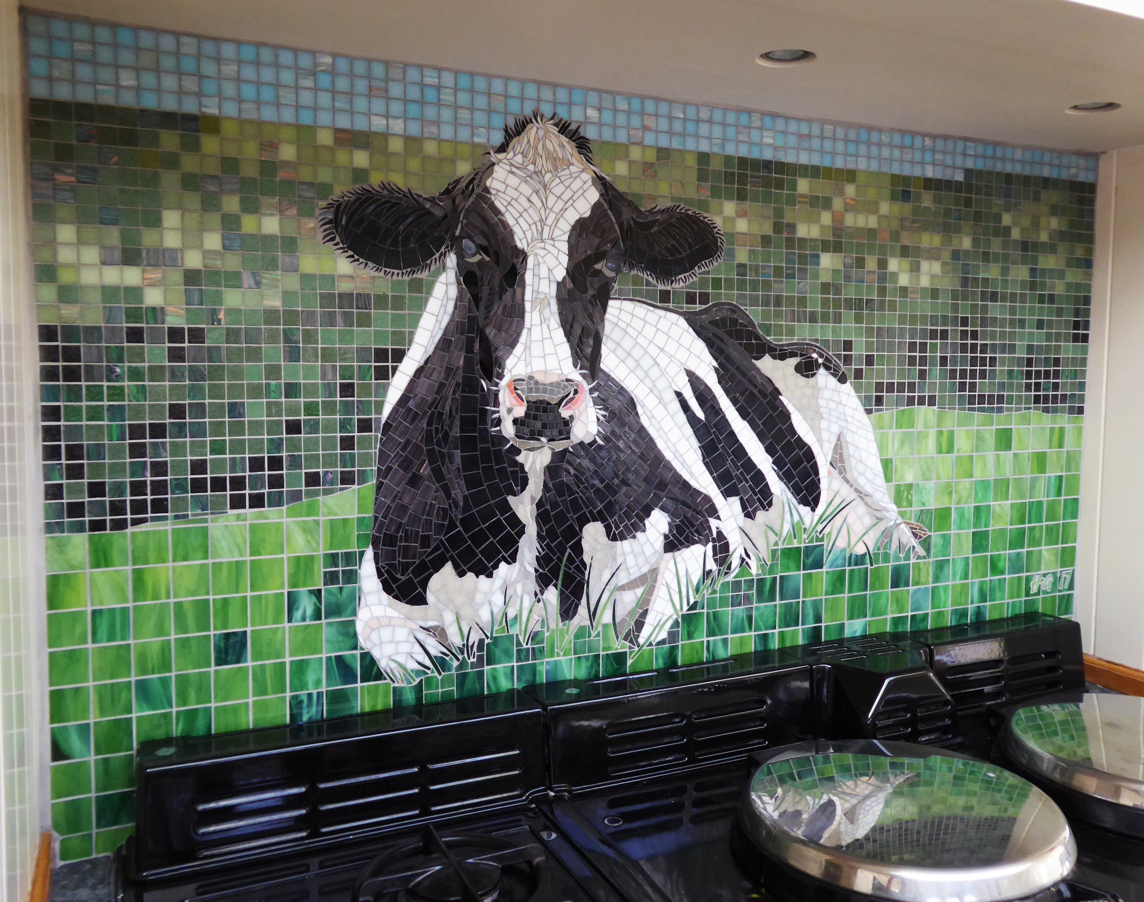Cow Mosaic Kitchen Splashbacks - Etsy