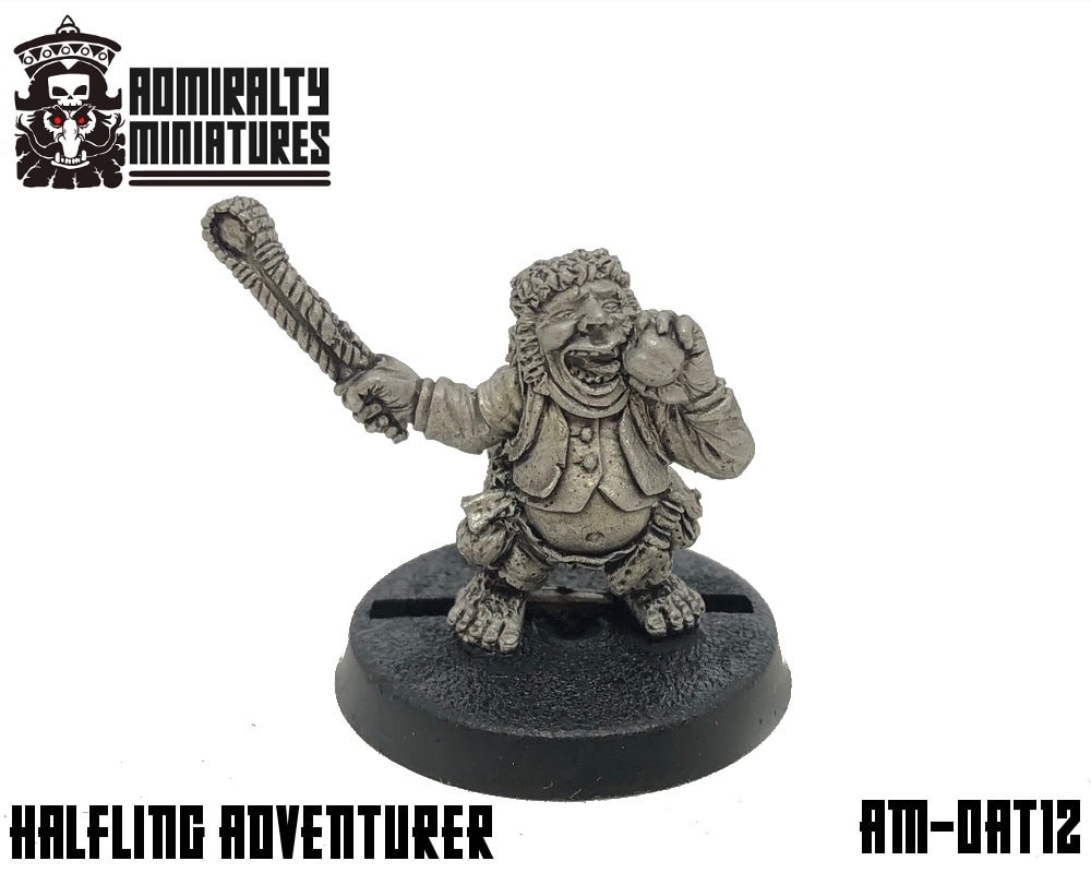 Halfling Adventurer of Ancient Times 28mm Admiralty Miniatures Fantasy ...