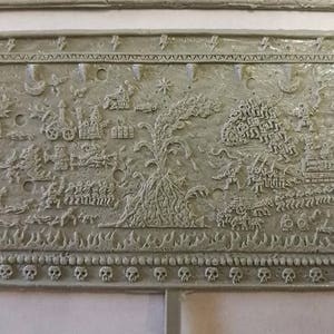 2 Ashen Dwarf Wall Relief Plates of Ancient Times 28mm Admiralty ...
