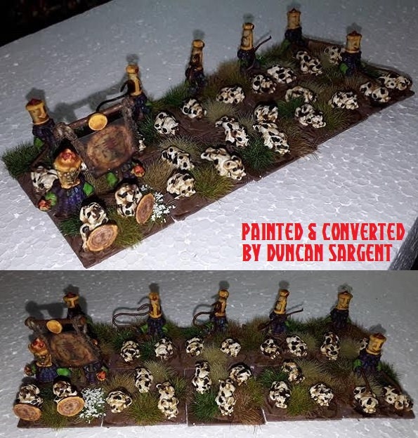 Huge Tjubling Dog Pack 15mm Fantasy Wargaming Admiralty Miniatures ...