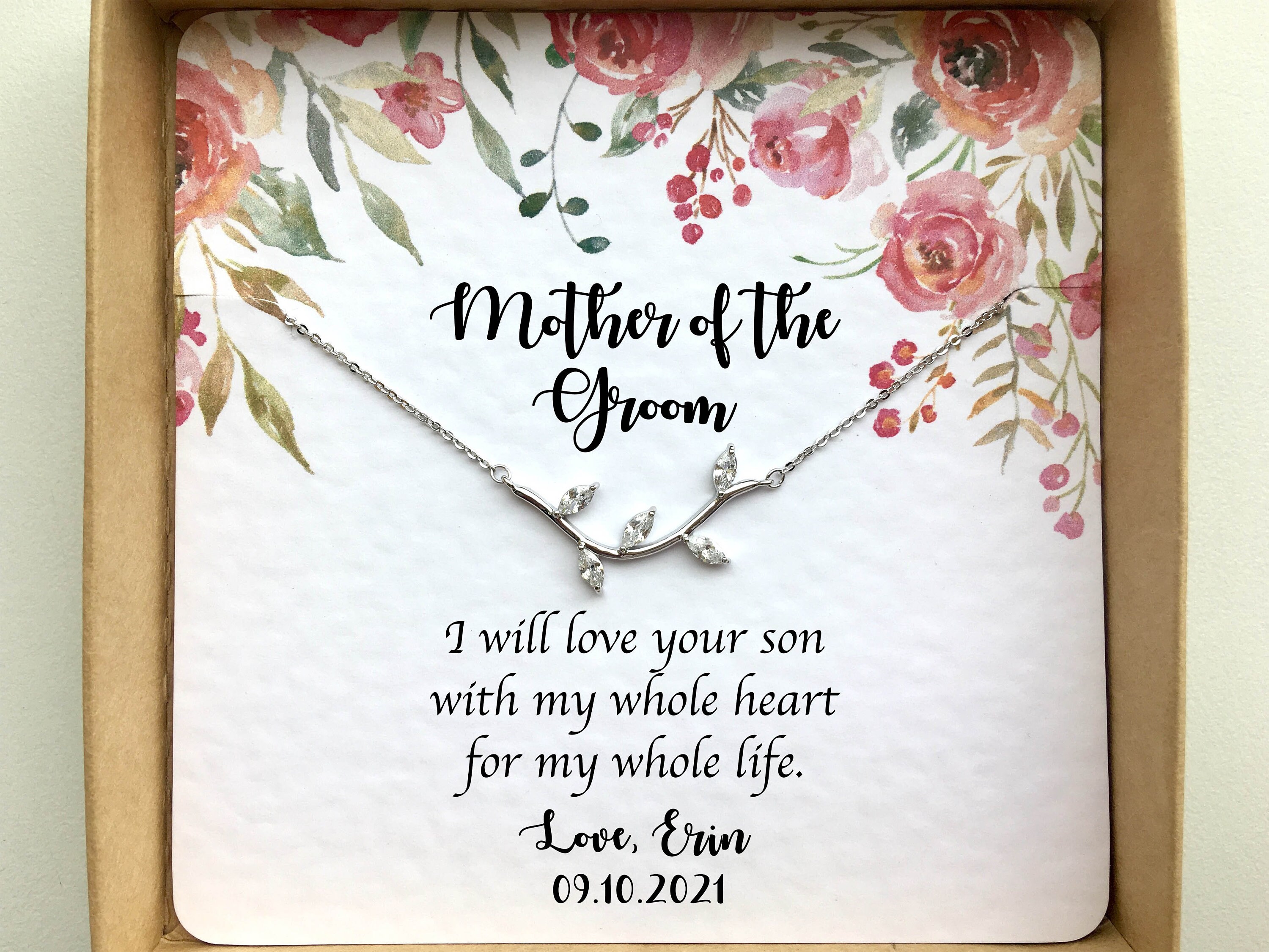 MOTHER Of The GROOM GIFT From Bride Mother in Law Gift | Etsy