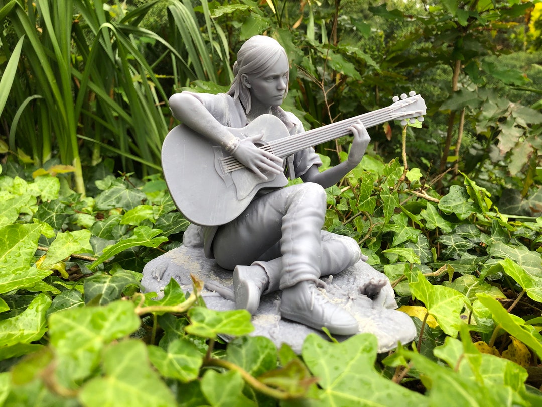 Ellie From the Last of Us Action Figure 1:8 Scale, Resin Printed High ...