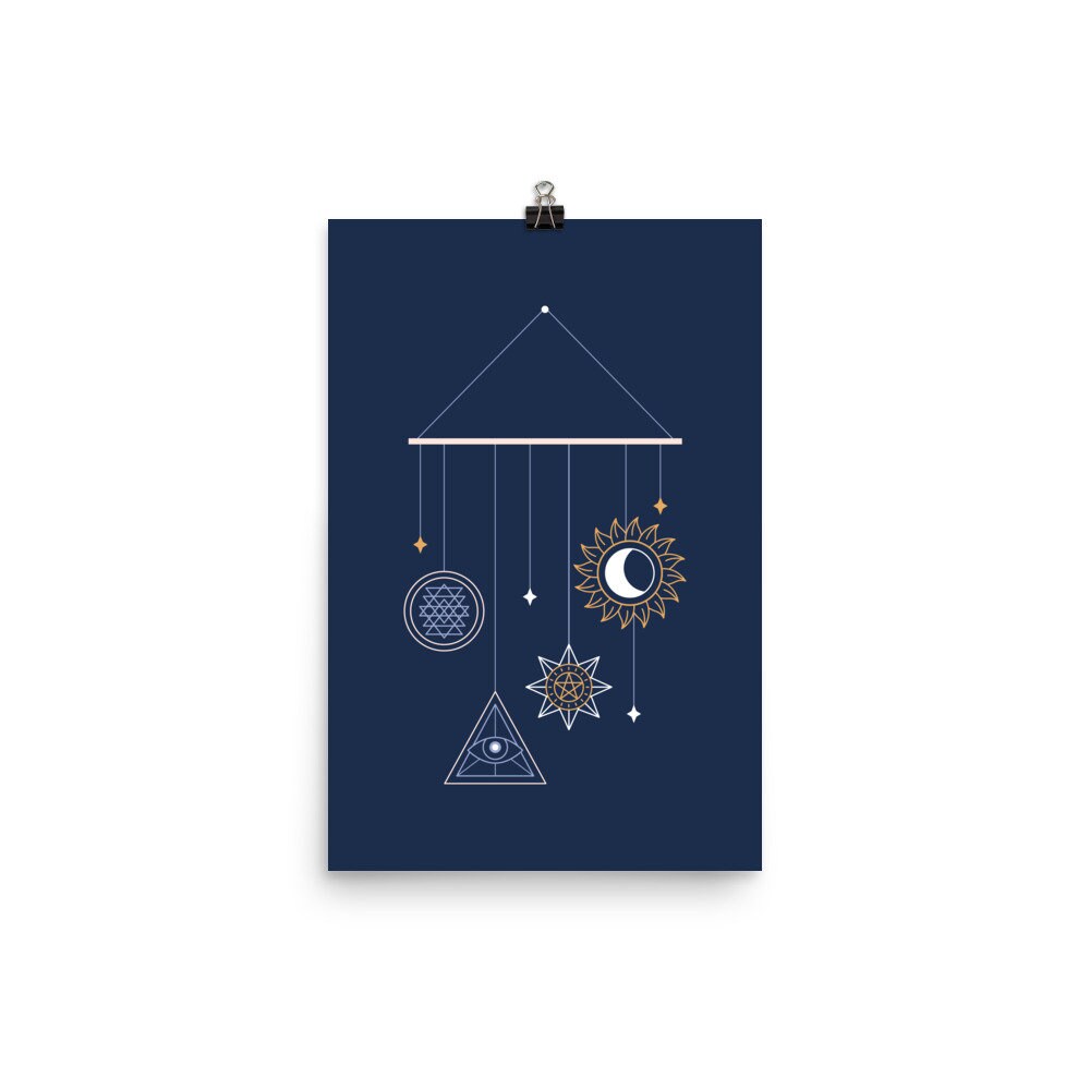 Sacred Geometry Mobile Poster, Sacred Geometry Print, Sacred Geometry ...